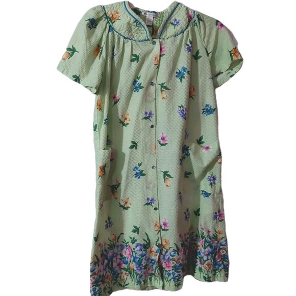 Emily Stacy | Intimates & Sleepwear | Emily Stacy Housecoat Green Size ...
